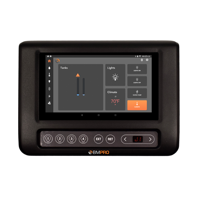 RV BMPRO 7" Monitor Panel Controller RVMC201B, #0551662 – Champion RV Parts